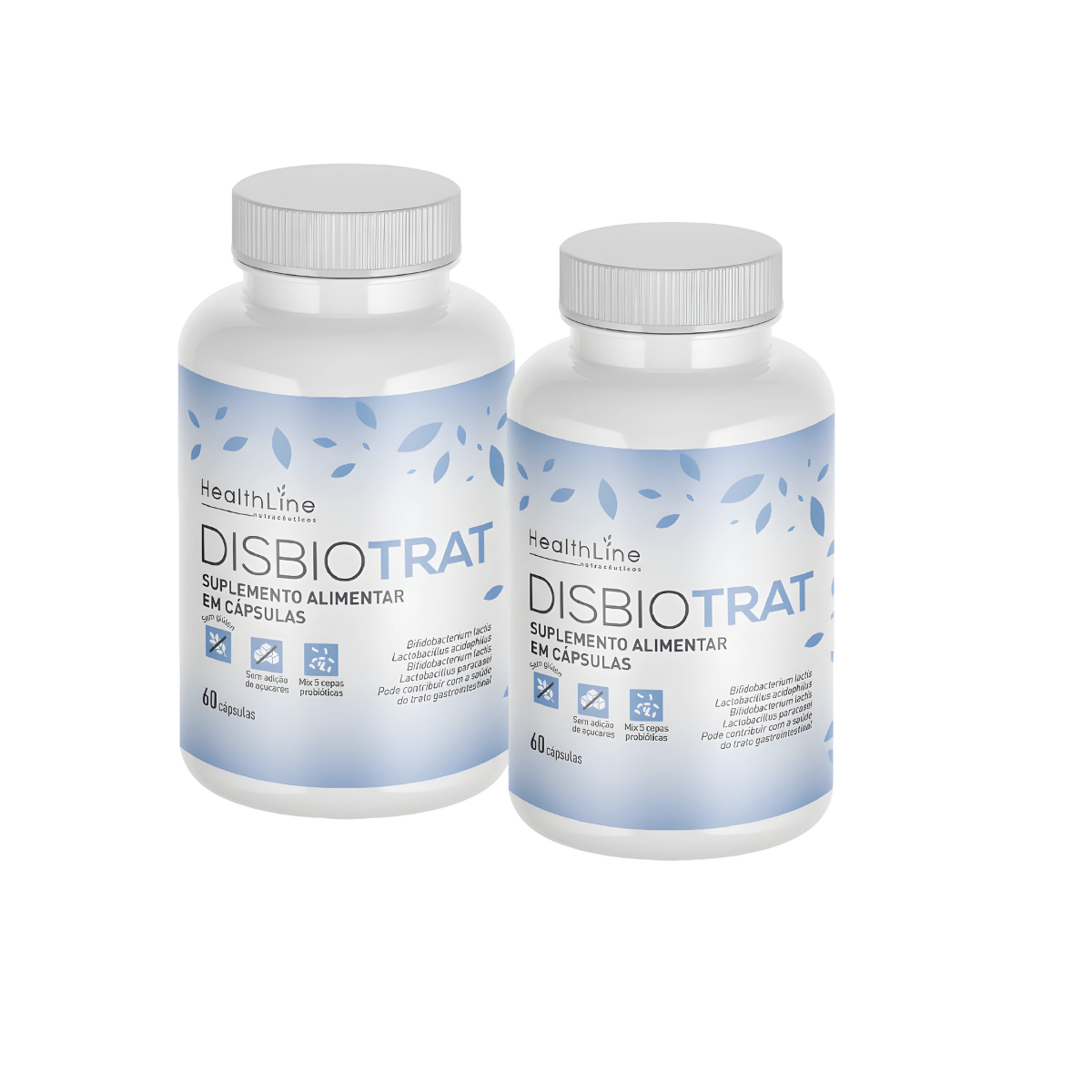 Kit em Dobro Disbiotrat Plus - 60 Cápsulas | HEALTHLINE | Suplementos e ...