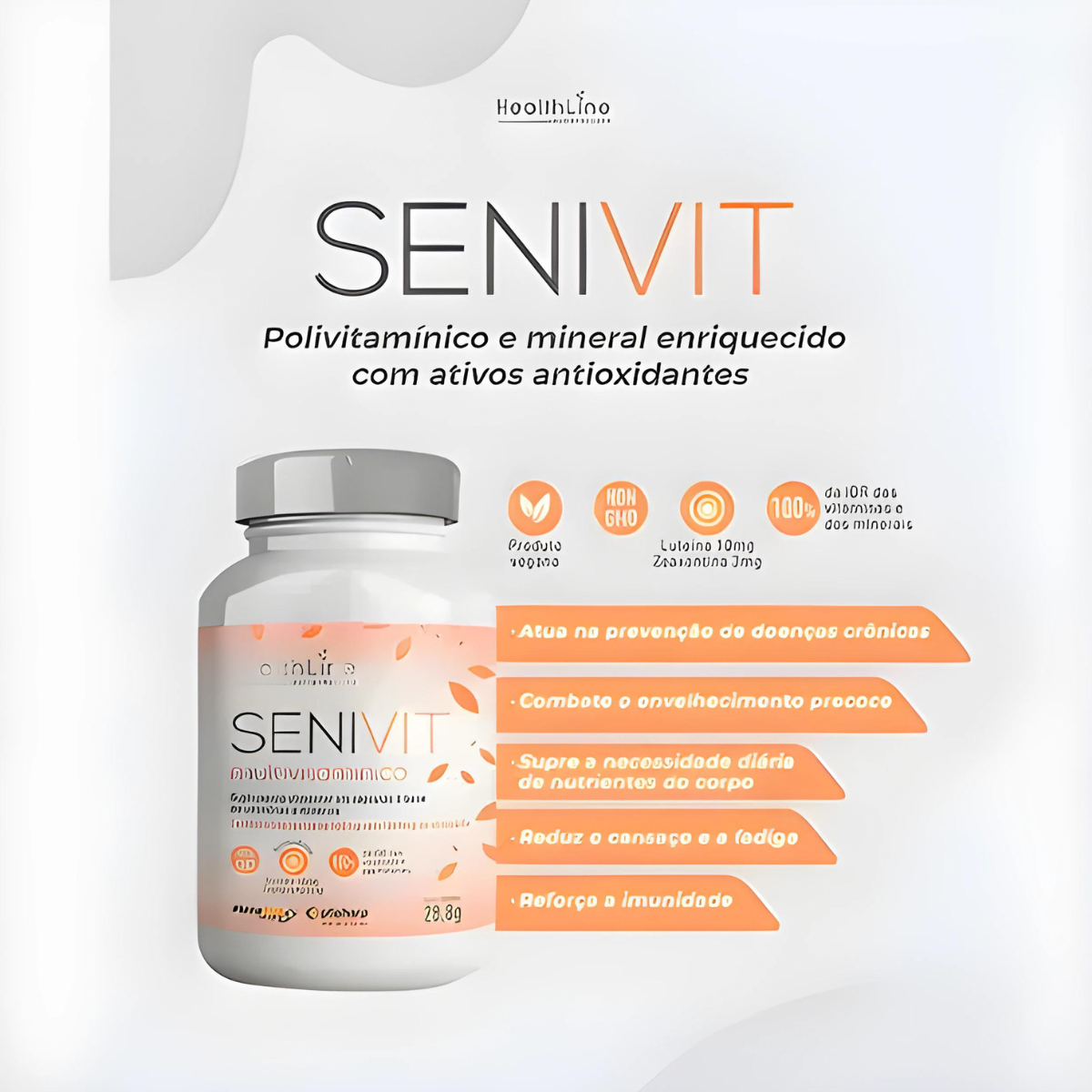 Kit em dobro Senivit | HEALTHLINE | Suplementos e Nutracêuticos